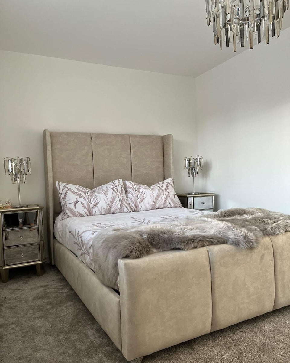 Luxury Chelsea Wingback Bed Frame – UnitedSleep