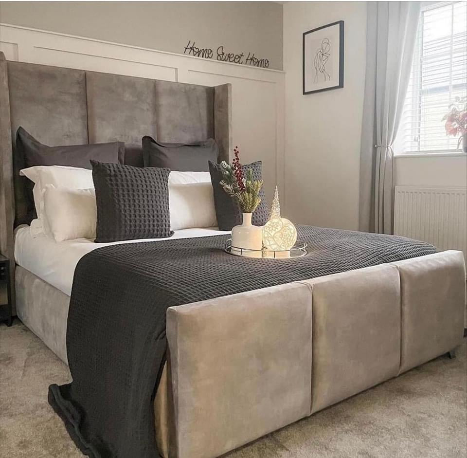 Luxury Chelsea Wingback Bed Frame – UnitedSleep